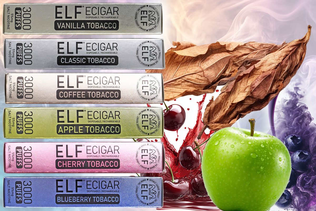 Exploring the best 6 vape flavors in disposable E-Cigars.
