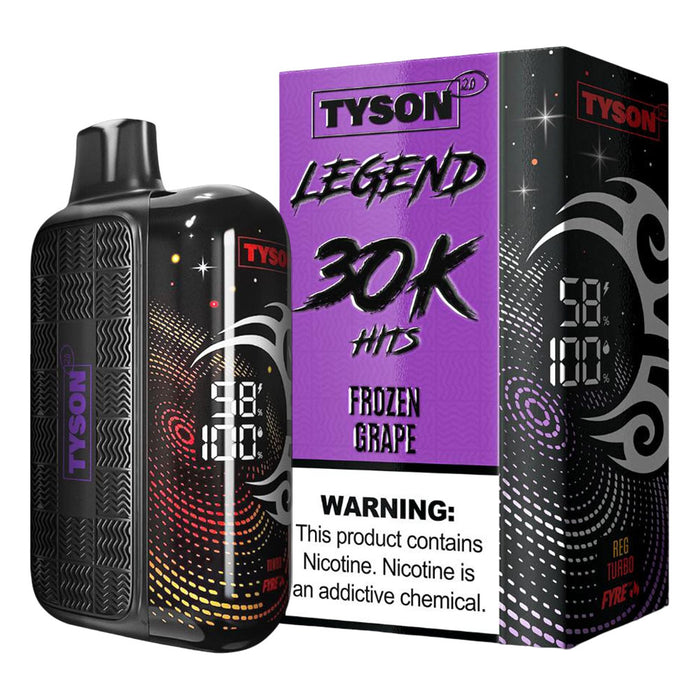 Tyson 2.0 Legend 30K Disposable Vape - The King of Longevity & Power