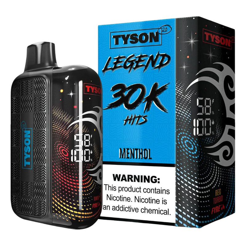 Tyson 2.0 Legend 30K Disposable Vape - The King of Longevity & Power