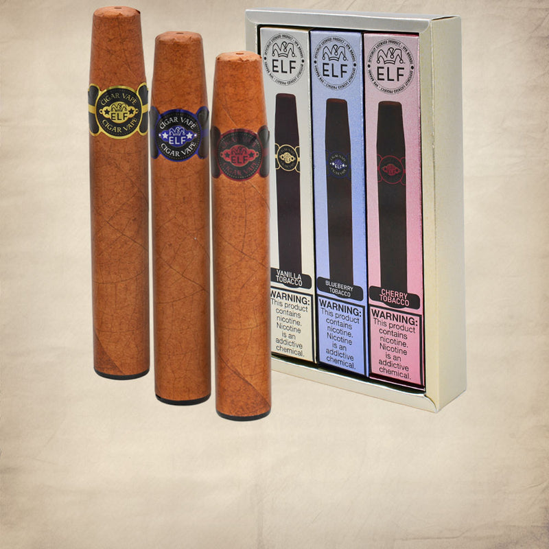 Online E-Cigar Vape Shop with Ecigars in 6 Tobacco Flavors - 1, 3 ...